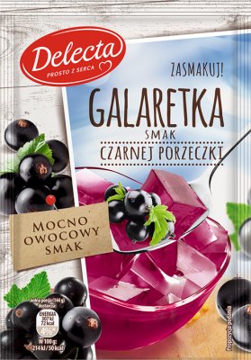 Delecta Jelly blackcurrant flavor 70g – Polish Shop Online
