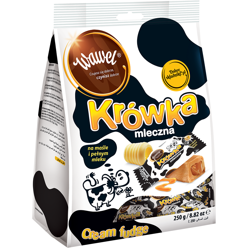 WAWEL KRÓWKA MILK CREAM FUDGE 250G – Polish Shop Online