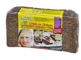 Benus Bio wholemeal bread, golden flaxseed 350g – Polish Shop Online